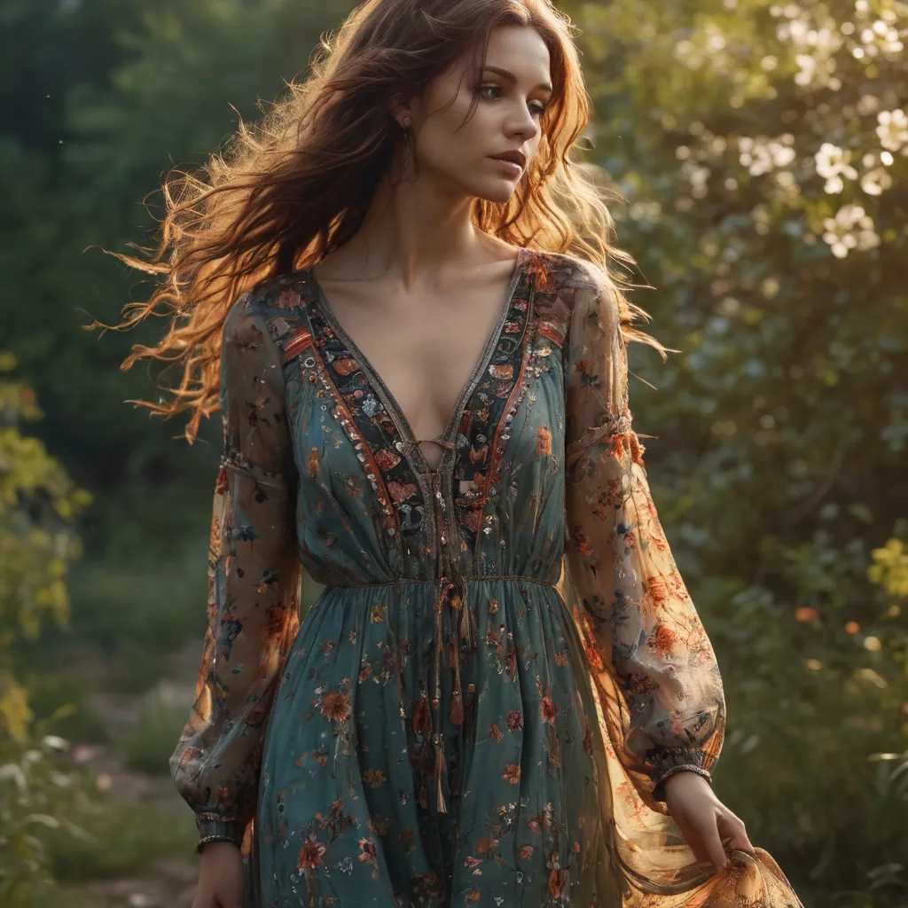 Explore the Allure of Bohemian Spring Outfits