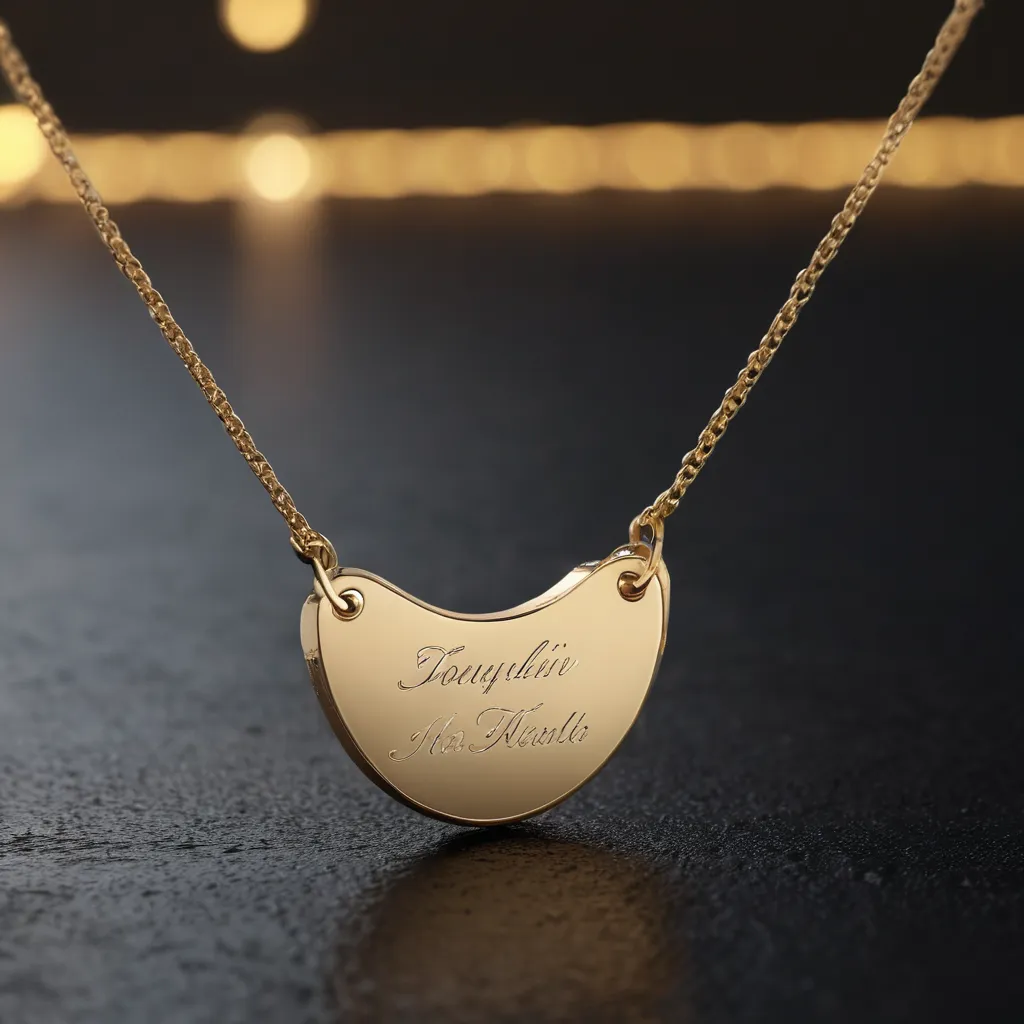 Exploring Custom Gold Necklaces with Names