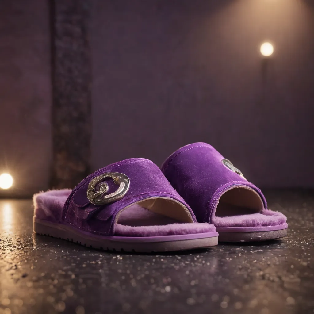 Discover the Timeless Elegance of Ugg Oh Yeah Slides in Stunning Purple
