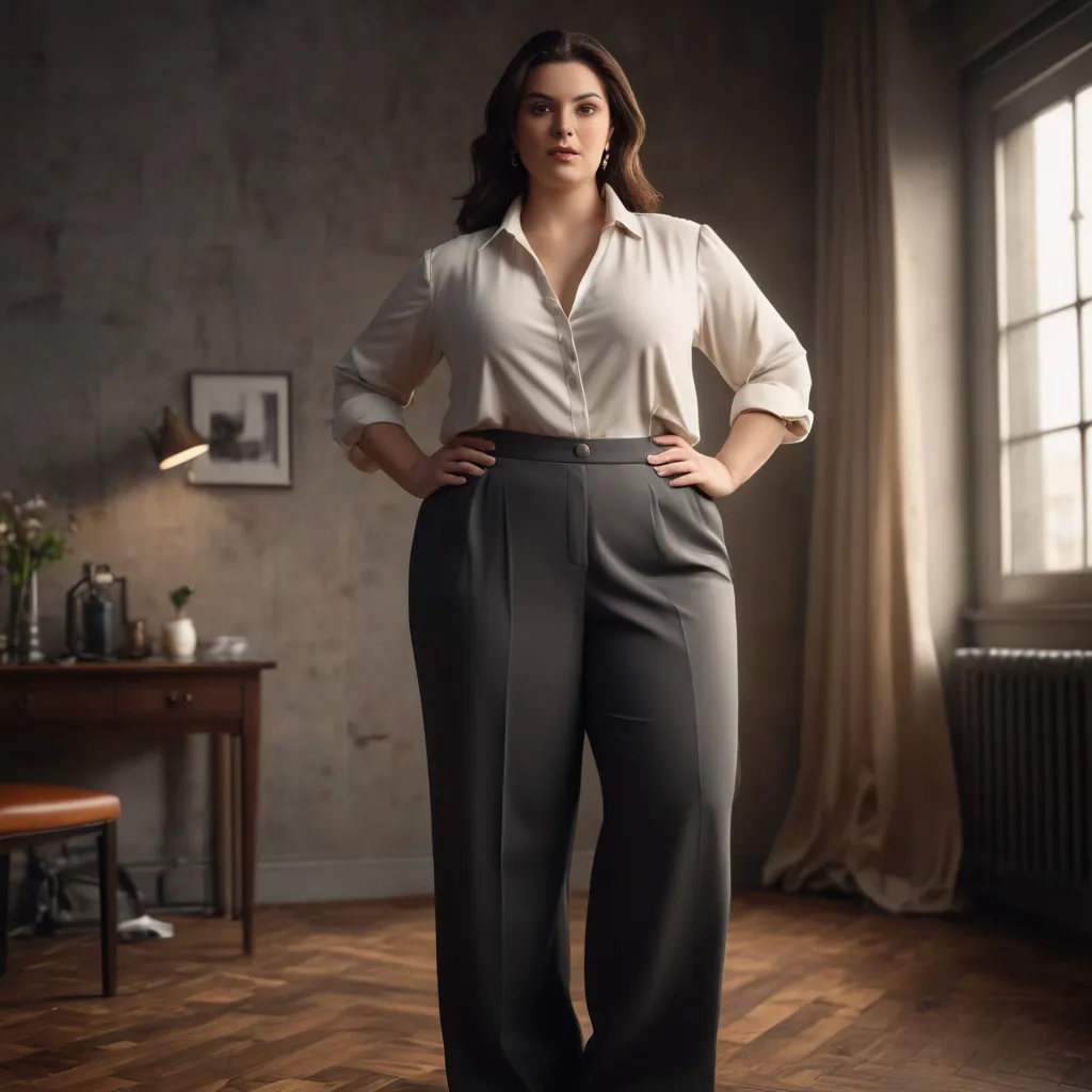Elevate Your Style with Tall Plus Size Trousers: A Comprehensive Guide