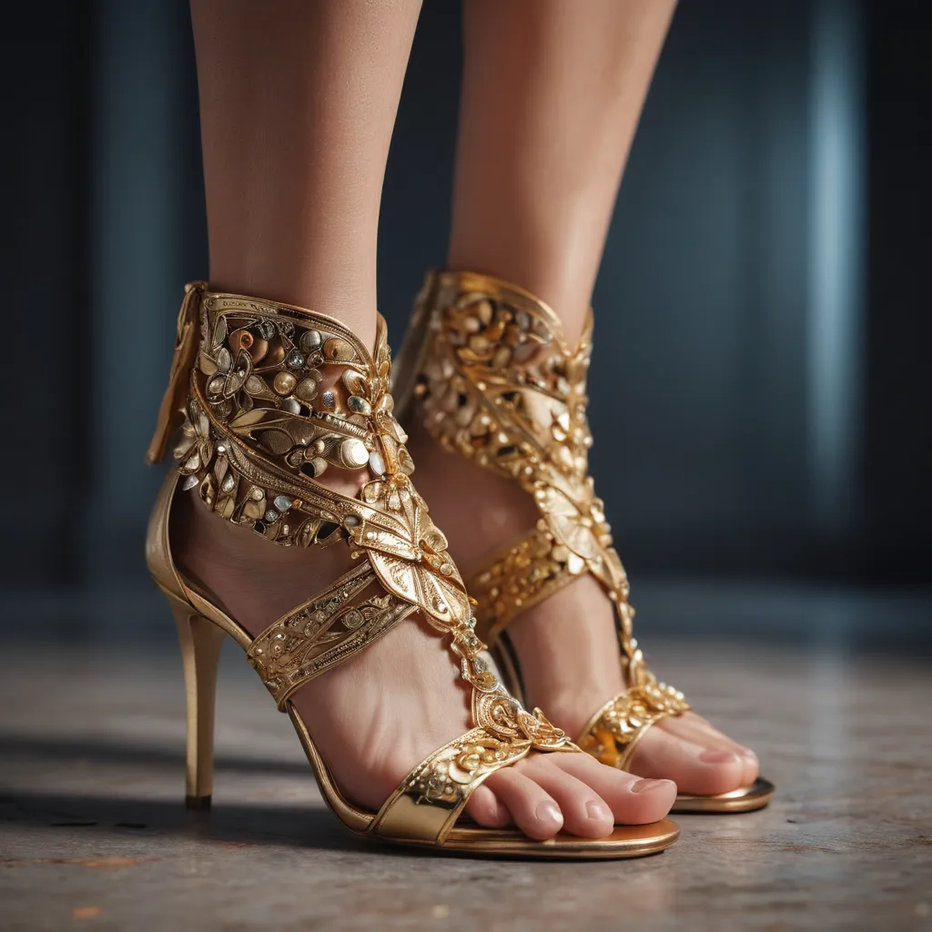 Discover the Timeless Elegance of Gold Wrap Sandals: A Fashion Statement