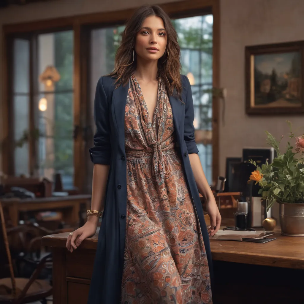 Boho Professional Clothing: Balance Style and Work