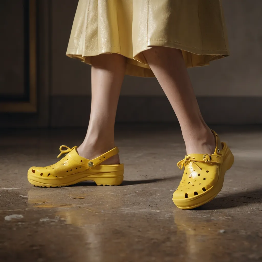 Unlocking the Allure of Light Yellow Crocs in Modern Fashion Trends